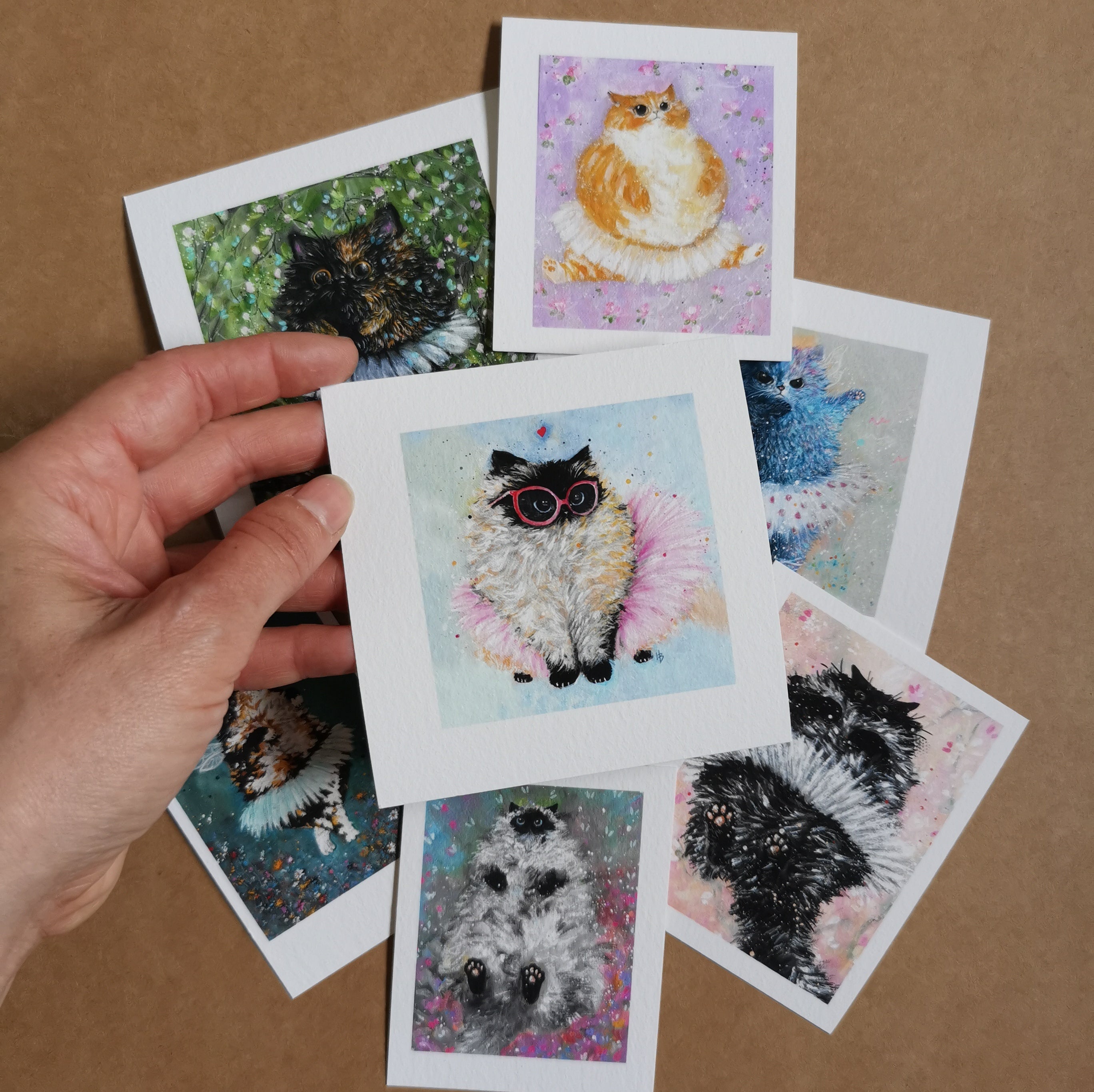 Mini print set – Ballerina Cat